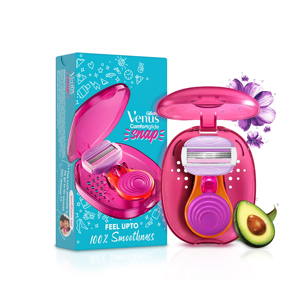 Gillette Venus Comfortglide Snap Razor for Women with Avocado – Daily ...