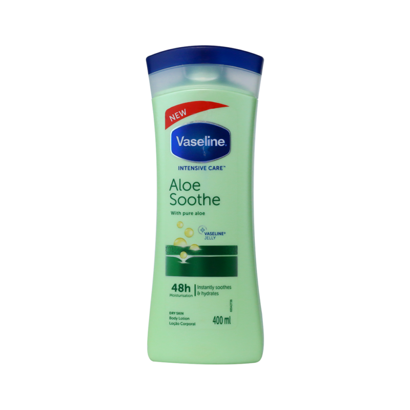 Vaseline Intensive Care 48H Aloe Soothe Moisturising Body Lotion 400ml ...
