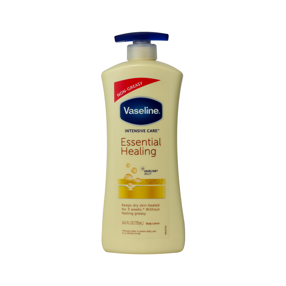 Vaseline Intensive Care Essential Healing Body Lotion 725ml – Daily ...