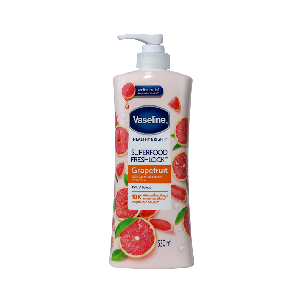 Vaseline Super Food Fresh Look Grapefruit Body Lotion 320ml – Daily ...